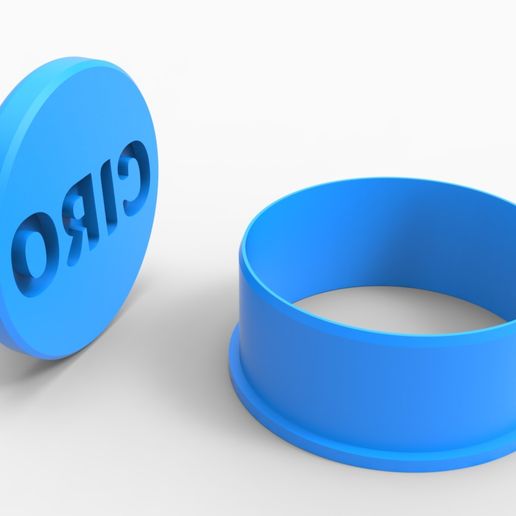 🍪 Cookie Cutter and Stamp - Name CIRO・ STL File for 3D printing・Cults