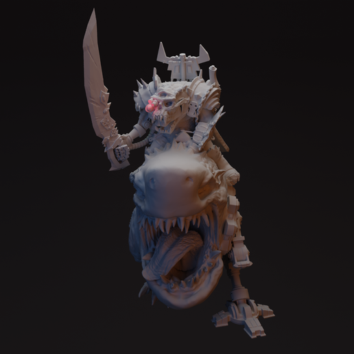 🎲 Beast Rider Boss V2・Free 3D File for 3D printing・Cults