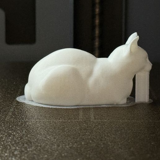 🐱 Cat Loaf (Eyes Closed)・Free STL File for 3D printing・Cults