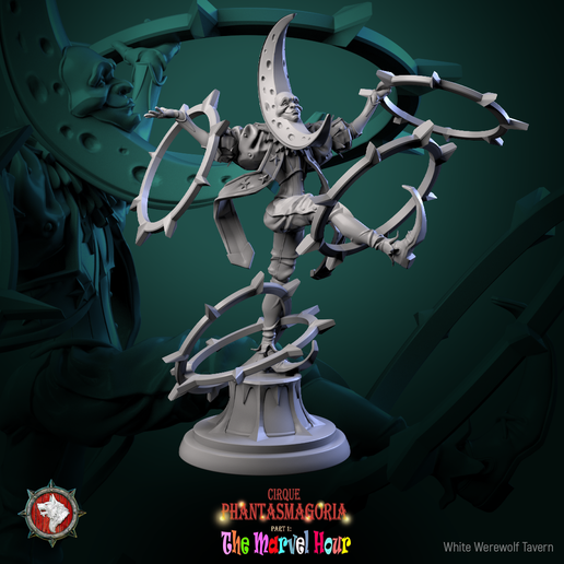 🎲 The Celestine Spinners set 6 miniatures 32mm pre-supported・ 3D File ...