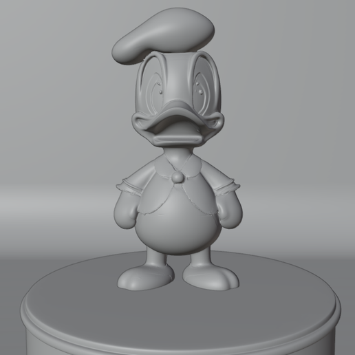 STL file Donald Duck Cute Chibi 🦆 (OBJ)・Design to download and 3D print ...