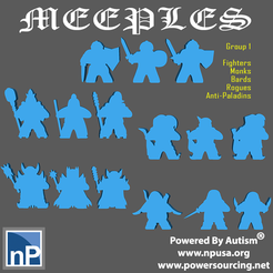 Meeple best STL files for 3D printer・413 models to download・Cults