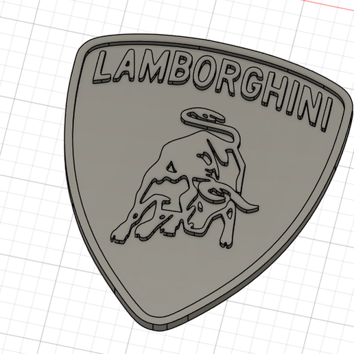 Free 3MF file LAMBORGHINI LOGO 🎨 ・3D printing idea to download・Cults