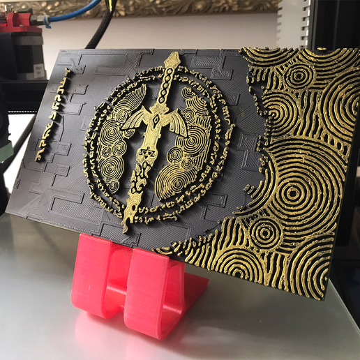 🕹️ Switch Dock Cover - Zelda Tears of the Kingdom・Free STL File for ・Cults