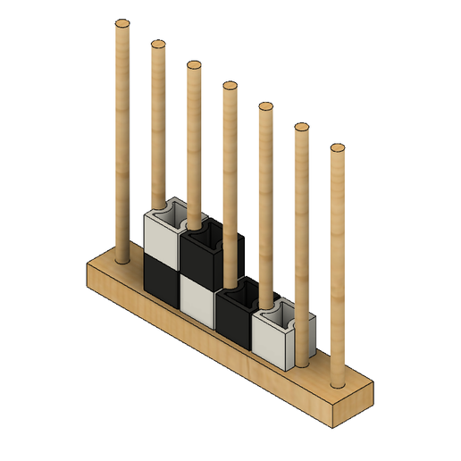 STL file Block Connect Game 🎁 ・3D print object to download・Cults