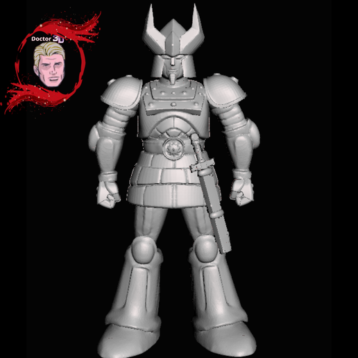 🤖 God Mazinger -articulated figure -super robot・ 3D File for 3D ...