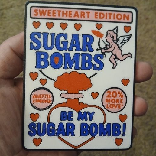 🎁 Fallout Sugar Bombs — Sweetheart Edition・Free STL File for 3D ...