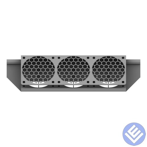 🧑‍🔧 AUX FAN FOR ENDER 3 S1 WITH LED LIGHT - P1M2・ STL File for ・Cults