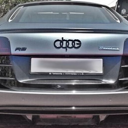 STL file Audi DOPE LOGO /Dope・3D printer model to download・Cults