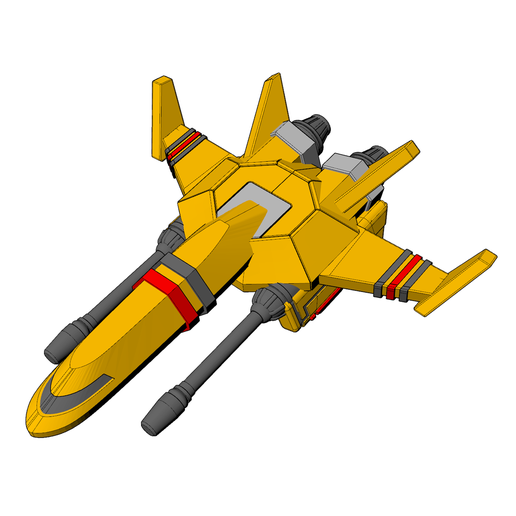 ♟ Kilrathi Gratha Heavy Fighter・Free STL File for 3D printing・Cults
