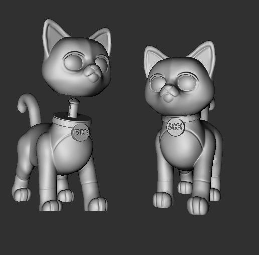 Archivo STL Lightyear Sox 🦸 ・Plan para descargar y imprimir en 3D・Cults