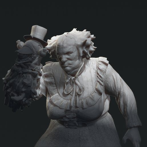 👾 Mother Gooseberry From The Outlast Trials・ STL File for 3D printing・Cults