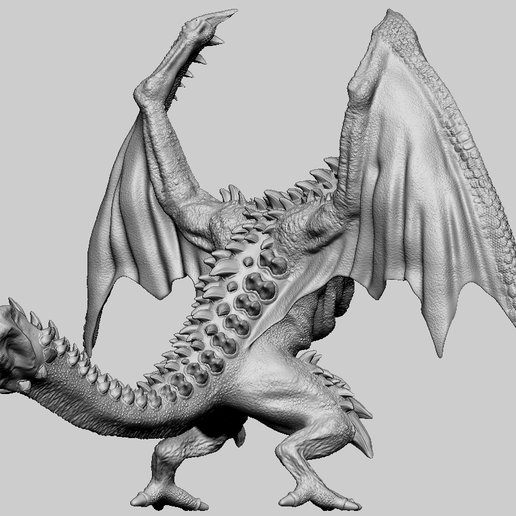 🐉 Rathalos Dragon Fan Art – 3D Printable Model Free Monster Hunter ...