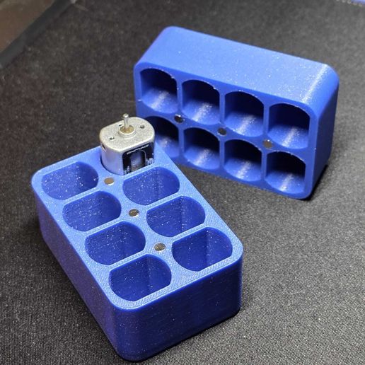 📦 Slot motor storage box・ STL File for 3D printing・Cults