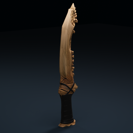 🔫 The First Blade Supernatural・ STL File for 3D printing・Cults