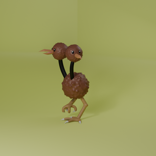 🐉 Doduo & Dodrio・Free STL File for 3D printing・Cults