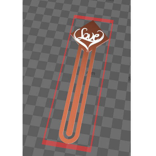 📚 BOOK SEPARATOR - RECTANGULAR - LOVE・Бесплатный бесплатно STL для 3D ...