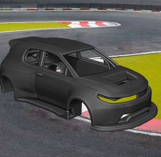 🚗 RACING CAR SHELL BODY・ STL File for 3D printing・Cults