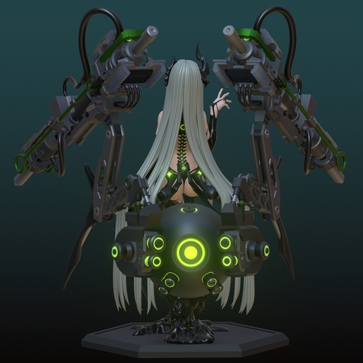 🤖 LEVIATHAN - NIKKE・ 3D File for 3D printing・Cults