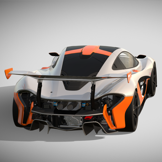 3D file 2014 McLaren P1 GTR Concept - Visionary Hypercar 3D Model 🏎️ ...