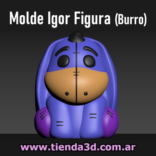 STL file Mold Igor Figure 🪴 ・3D printer model to download・Cults