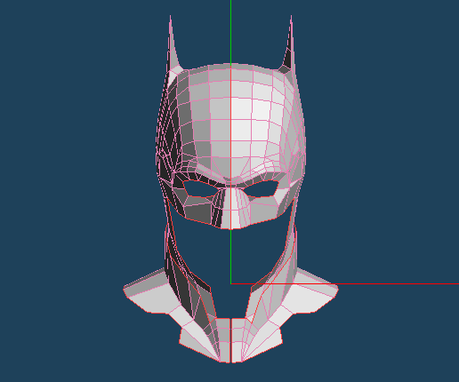 batman template mask