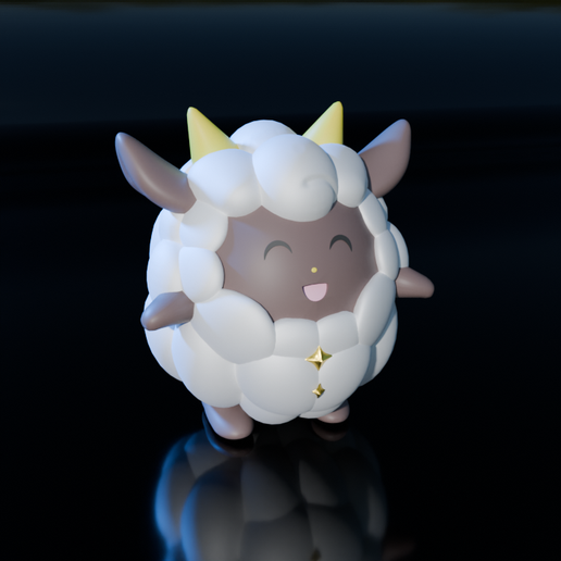 3D file Lamball Palworld STL 🐉 ・3D printer design to download・Cults