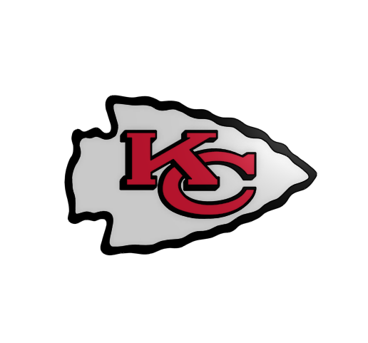 STL file Kansas City Chiefs Logo 🏙️ (3MF)・3D printing idea to download ...
