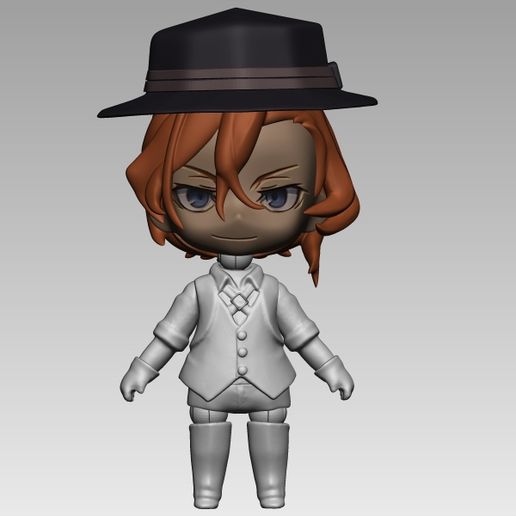 🐕 Nendoroid Chuuya・ STL File for 3D printing・Cults