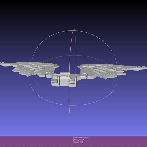 STL file Wing Gundam Backpack Assembly 🪶 (STEP)・Design to download and ...