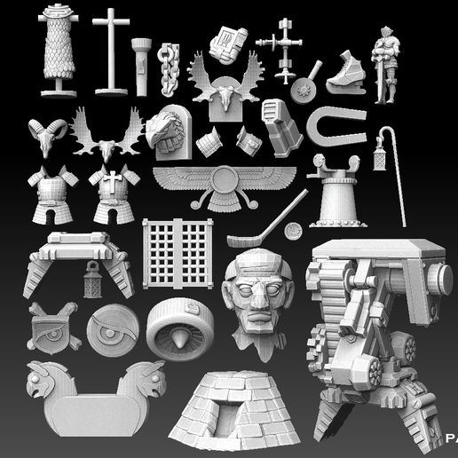 🪤 Doodad megapack・ 3D File for ・Cults