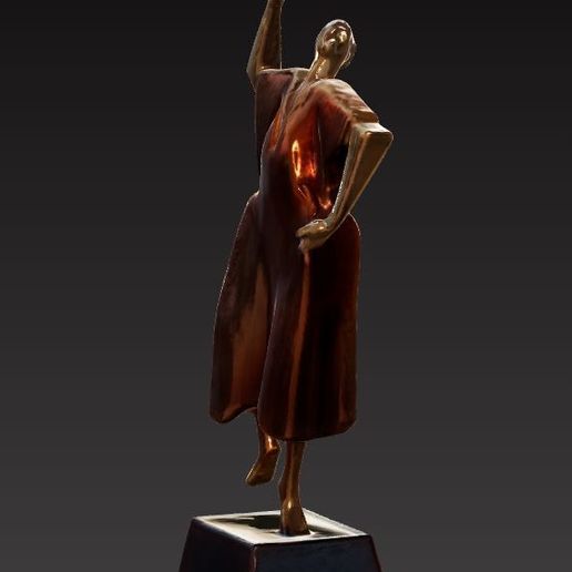 STL file Modern dance 🕺 ・Model to download and 3D print・Cults
