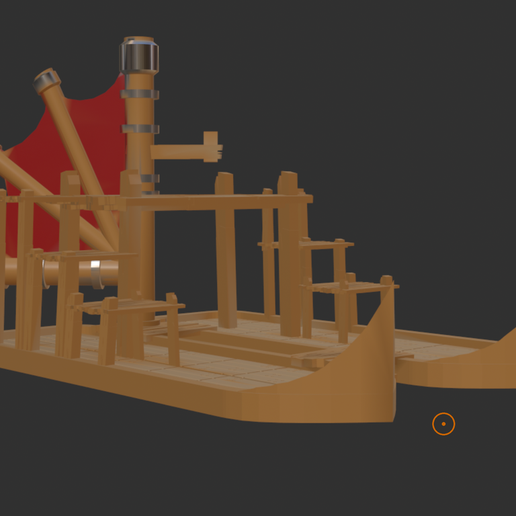 🚢 Dnd Raft V2 - terrain piece・Free STL File for 3D printing・Cults