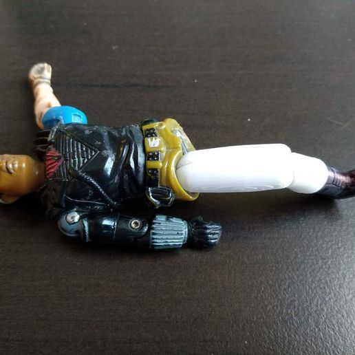 🦵 Generic Gi-Joe replacement leg・Free 3D File for ・Cults