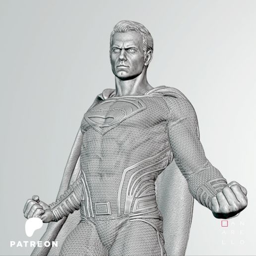 🦸‍♂️ Superman STL Ready to print・ 3D File for 3D printing・Cults