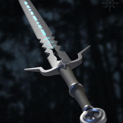 🗡️ Witcher 4, Zireael Sword, Ciri Silver Sword・ 3D File for 3D printing ...