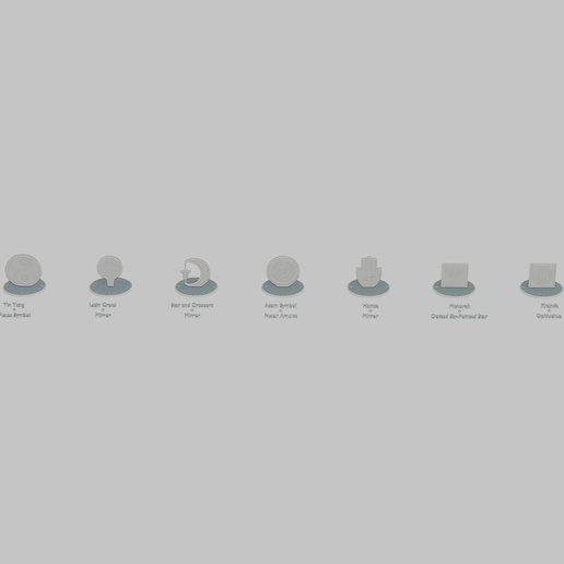 🔣 Emoji Statues – Symbols: Spiritual Collection・ 3D File for 3D ...