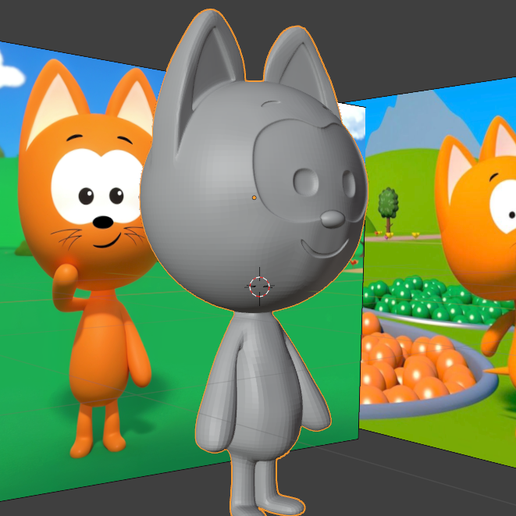 STL file Kitty Kote 🐱 ・3D printer design to download・Cults