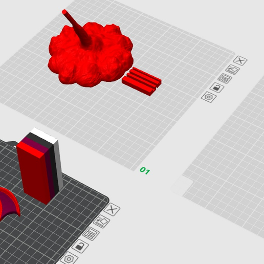 🐉 Floating Dragon Shooting Fire Book Nook Decoration・ 3D File for 3D ...