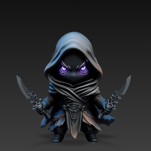 🐉 Void Assassin・ STL File for 3D printing・Cults
