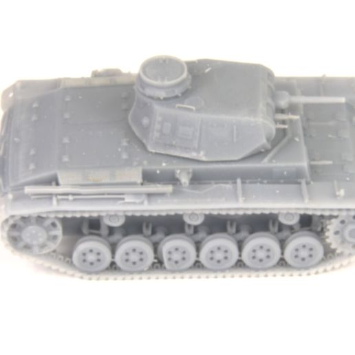 🪖 Panzer III F - Medium Tank - Presupported・ STL File for 3D printing・Cults