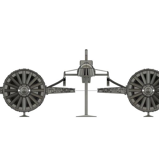 ⭐ Star wars mars guo's pod racer・ 3D File for 3D printing・Cults