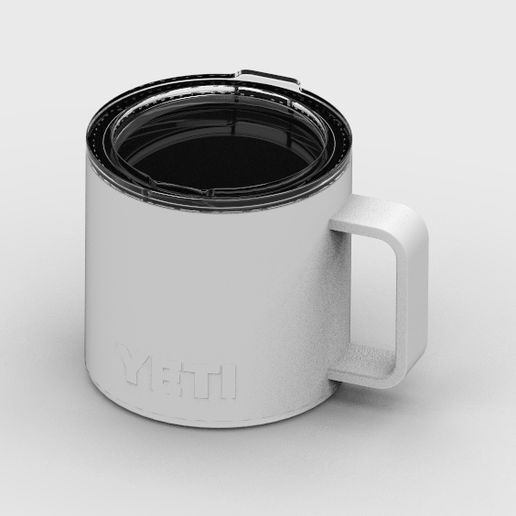 Free STL file YETI mug ☕ ・3D print design to download・Cults