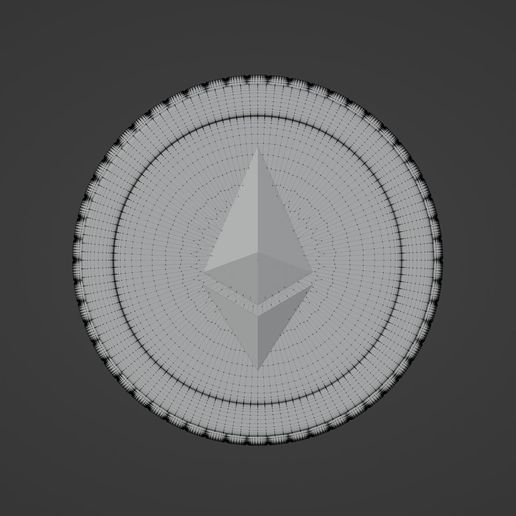 3D file Ethereum 🪙 ・3D printer model to download・Cults