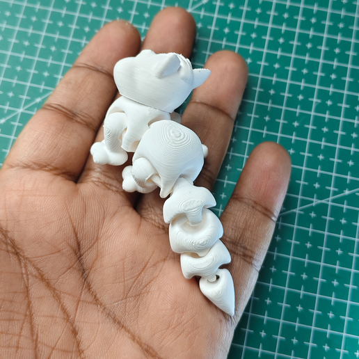OBJ file Flexi Cute Pet 🧸 ・Template to download and 3D print・Cults