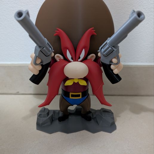 👽 Yosemite Sam・3D Print with the Bambulab A1 3D printer・Cults