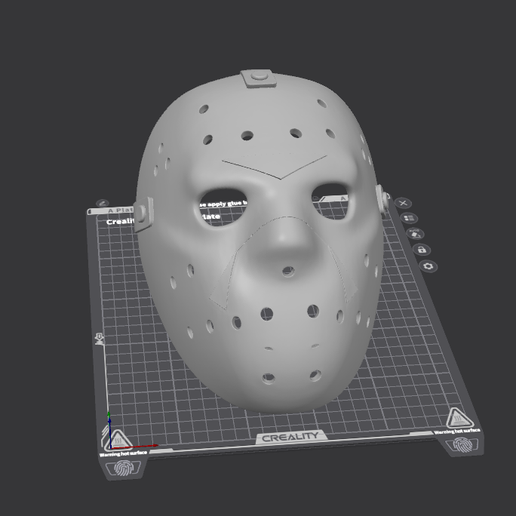 👾 mask of jason・ STL File for 3D printing・Cults