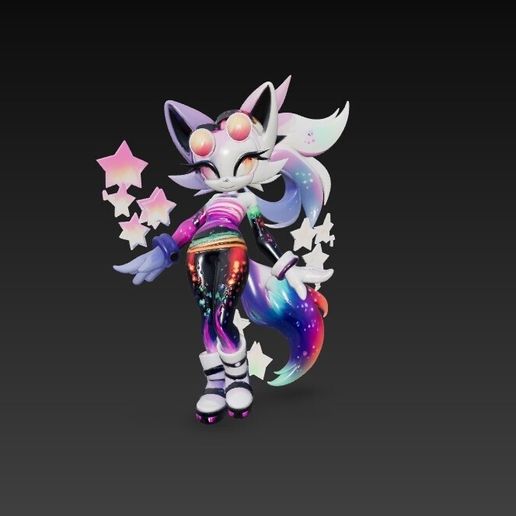⭐ sonic lady・ STL File for 3D printing・Cults
