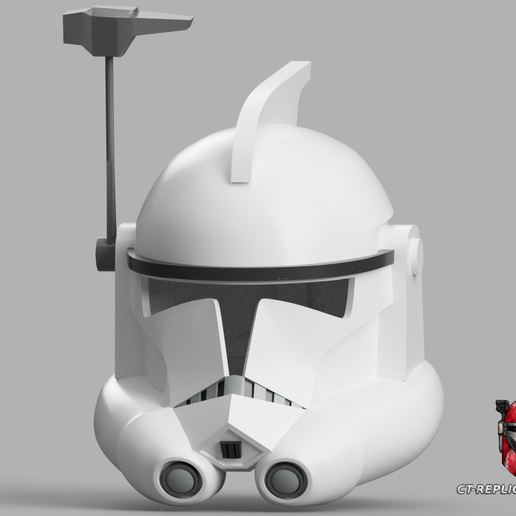 🪖 Animated ARC Clone Trooper Phase 1 Helmet 1:1 Cosplay Replica・Archivo ...