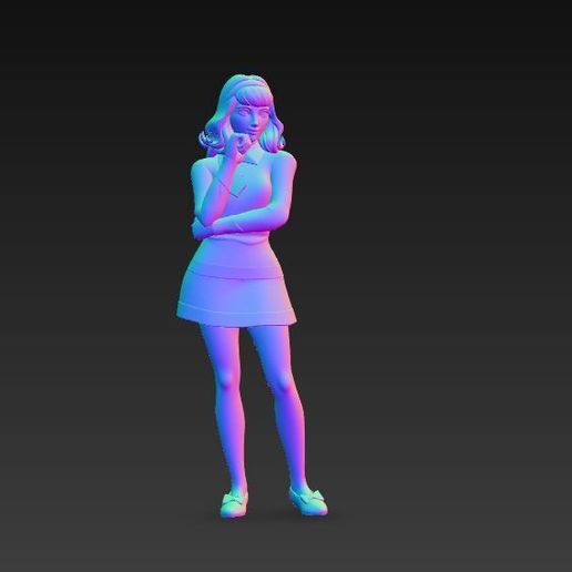 🎮 fortnite scooby doo daphne・ STL File for 3D printing・Cults